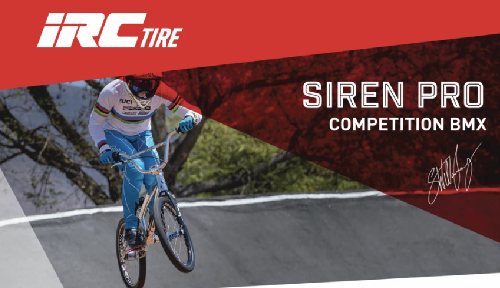 IRC UNVEILS HIGH-PERFORMANCE TIRE DESIGNED BY BMX CHAMPION SAM WILLOUGHBY